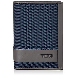 TUMI - Alpha SLG Gusseted Card Case - Navy/Grey