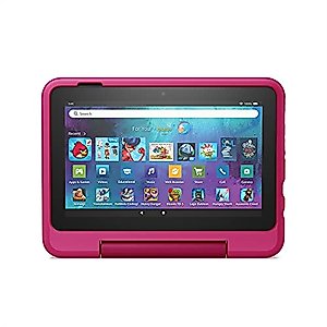 Amazon Kid-Friendly Case for Fire 7 tablet (Only compatible with 12th generation tablet, 2022 release) - Rainbow Universe