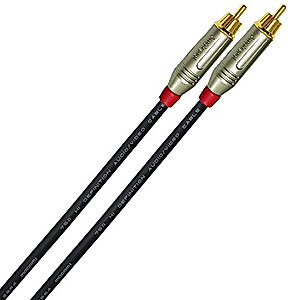 10 Foot – High-Def. Mono-RCA, S/PDIF, Sub-Woofer Cable Custom Made by Worlds Best Cables – Using Mogami 2964 Wire and Amphenol ACPR-SRD Die-Cast, Gold Plated RCA Connectors