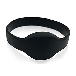 2 Black 26 Bit Proximity Wristbands AuthorizID Weigand Prox Wrist Band Compatable with ISOProx 1386 1326 H10301 Format Readers. Works with The vast Majority of Access Control Systems