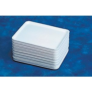 Dyne-A-Pak 12SW Printmaking and Collage Tray, 11" x 9" x 1" Size, Plastic, White