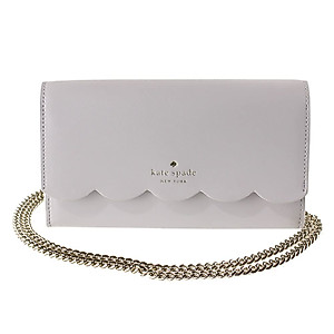 kate spade new york Gemma Wallet on a Chain Shoulder Bag (White Dove)
