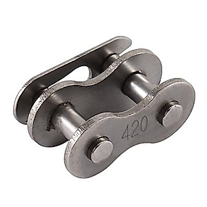 GOOFIT 1 Pcs 420 Chain Master Link for 50cc 70cc 90cc 110cc 125cc Chinese ATV Dirt Bike 4 Wheelers Pit Bike Go Kart Moped Scooters