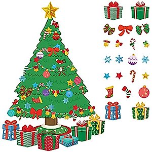 71 Pieces Christmas Classroom Bulletin Board Decor Christmas Tree Poster Merry Christmas Banner Christmas Tree Candy Canes Star Bell Snowflake Presents Christmas Stocking Christmas Ball Bows Cutouts