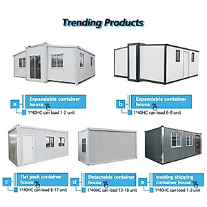 China Folding Container House Fast Fold Out Flat Pack Prefabricated 20ft 40ft Foldable Portable Modular Tiny Houses Homes Camps