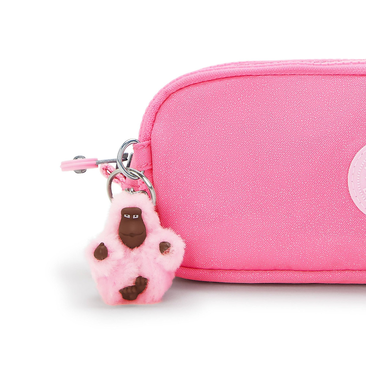 Kipling Gitroy Pencil Case Pink Twinkle