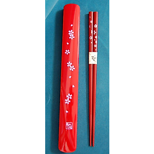 Tanaka Hashi-ten Chopsticks Set Packaged-Hashbrown-Potatoes, 22.5cm, Red
