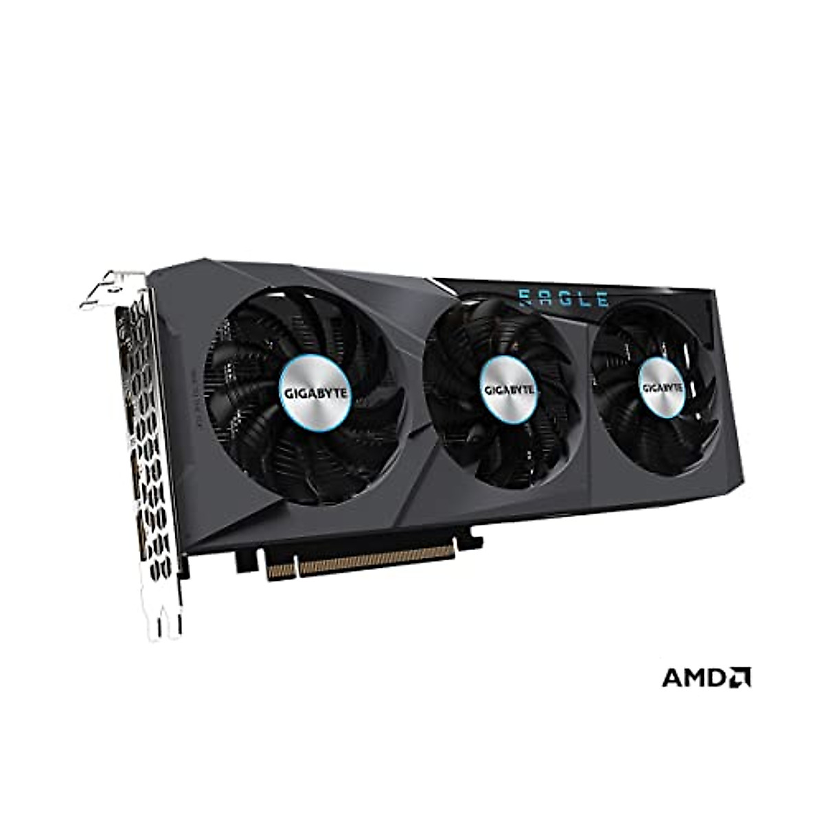 Gigabyte Radeon RX 6600 Eagle 8G Graphics Card, WINDFORCE 3X Cooling System, 8GB 128-bit GDDR6, GV-R66EAGLE-8GD Video Card