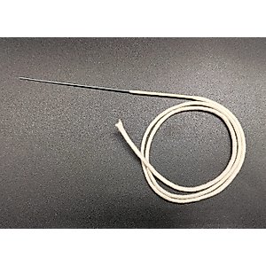WDMART-US Kerosene Lighter consumables · Cotton core with Metal Guide Needle · Cotton core for Exchange · Suitable for Most Brands of Kerosene Lighter (Length: 19.69in-Diameter: 0.09in)