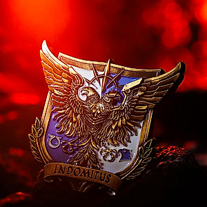 Starforged Brooch Roboute Guilliman Indomitus Crusade Campaign Badge Pin Badge Warhammer 40000