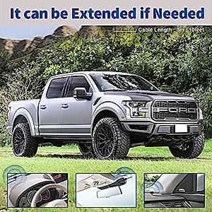 Bingfu VHF UHF Car Truck Police Scanner Adhesive Mount Antenna Vehicle Ham Radio Amateur Radio Mobile Scanner BNC Male Dipole Antenna Compatible with Uniden Bearcat Whistler Radio Shack Radio Scanner