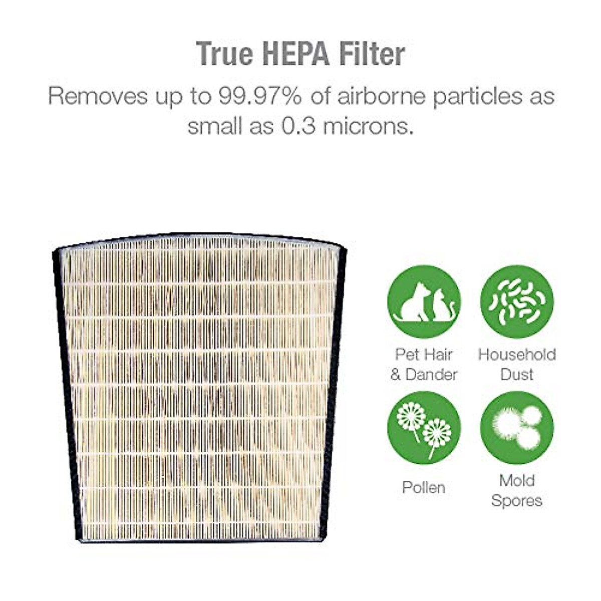 Hunter HP800 Multi-Room Whole Home Console Air Purifier Features Energy Star Certification True HEPA Filter, Multiple Fan Speeds, Soft Touch Digital Control Panel, Sleep Mode, Timer, Accent Light