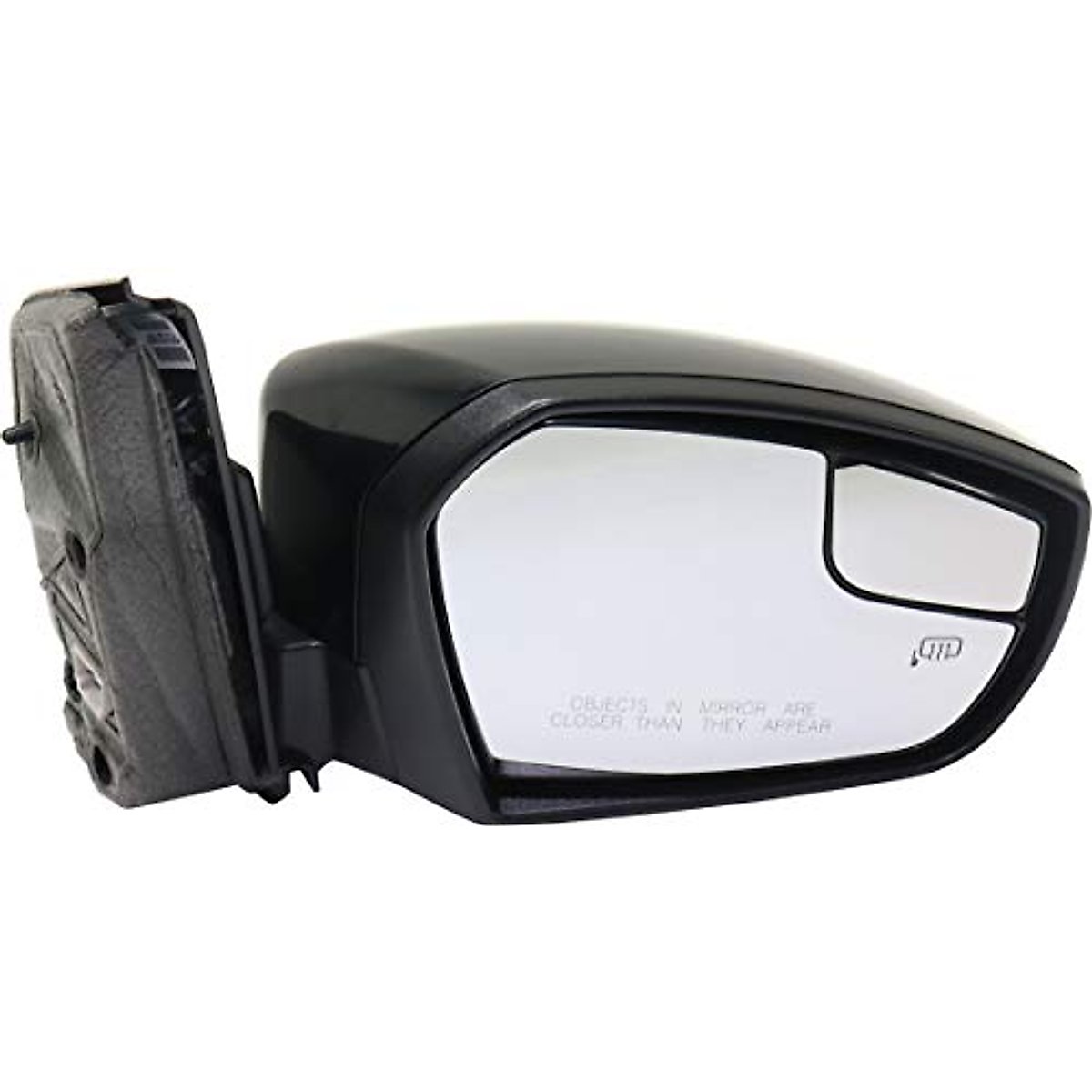 Kool Vue Driver & Passenger Side Power Heated Mirrors for Ford Escape 2017-2019 Without Signal Light, Blind Spot Monitor, Memory & Puddle Lamp Paintable