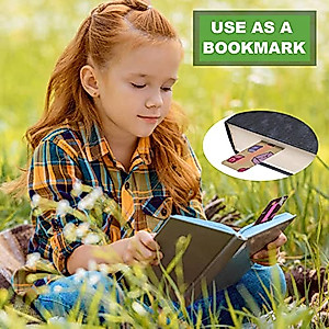 32 Pieces Guided Reading Highlight Colored Overlays Cute Kids Bookmarks Help with Dyslexia for Children and Teaching Supplies (8 Colors)