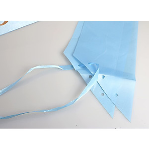 LINGAIXINYUE Baby Shower Decorations-'Its a Baby Boy' Blue Sash Baby Shower Party Decorations Gift for Newborn Baby