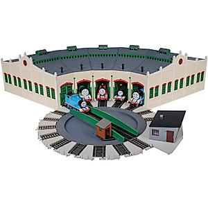 Bachmann Trains - Thomas & Friends™ - TIDMOUTH Sheds with Steel Alloy E-Z Track® - HO Scale