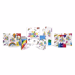 FITZ - The Queer Agenda -CardGame - LGBTQ Gifts - Gay -Games - A Brazen Party -Game - 350 Sassy -Cards - Ultimate LGBTQ Drag Race Experience - Lesbian Gifts