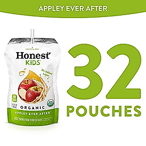 Honest Kids Appley Ever After Juice Drink, 6.75 Fluid Ounce - 8 per pack - 4 packs per case.4
