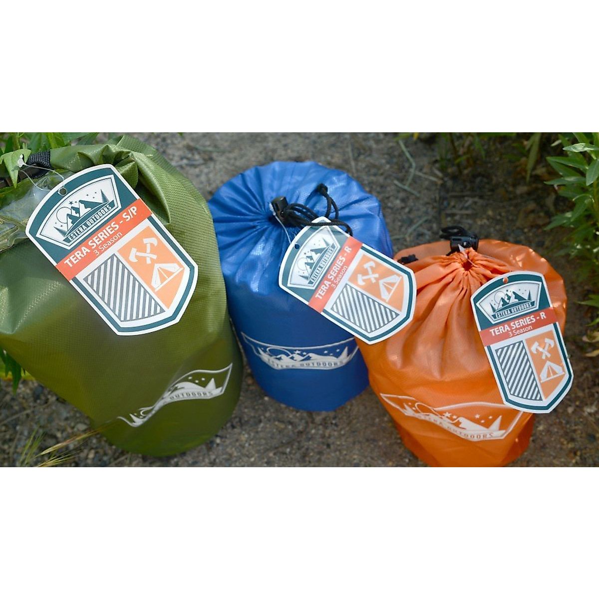 Estera Outdoors Lightweight Self Inflating Air Mattress, Foam Sleeping Mat, Camping Sleep Pad with Stuff Sack