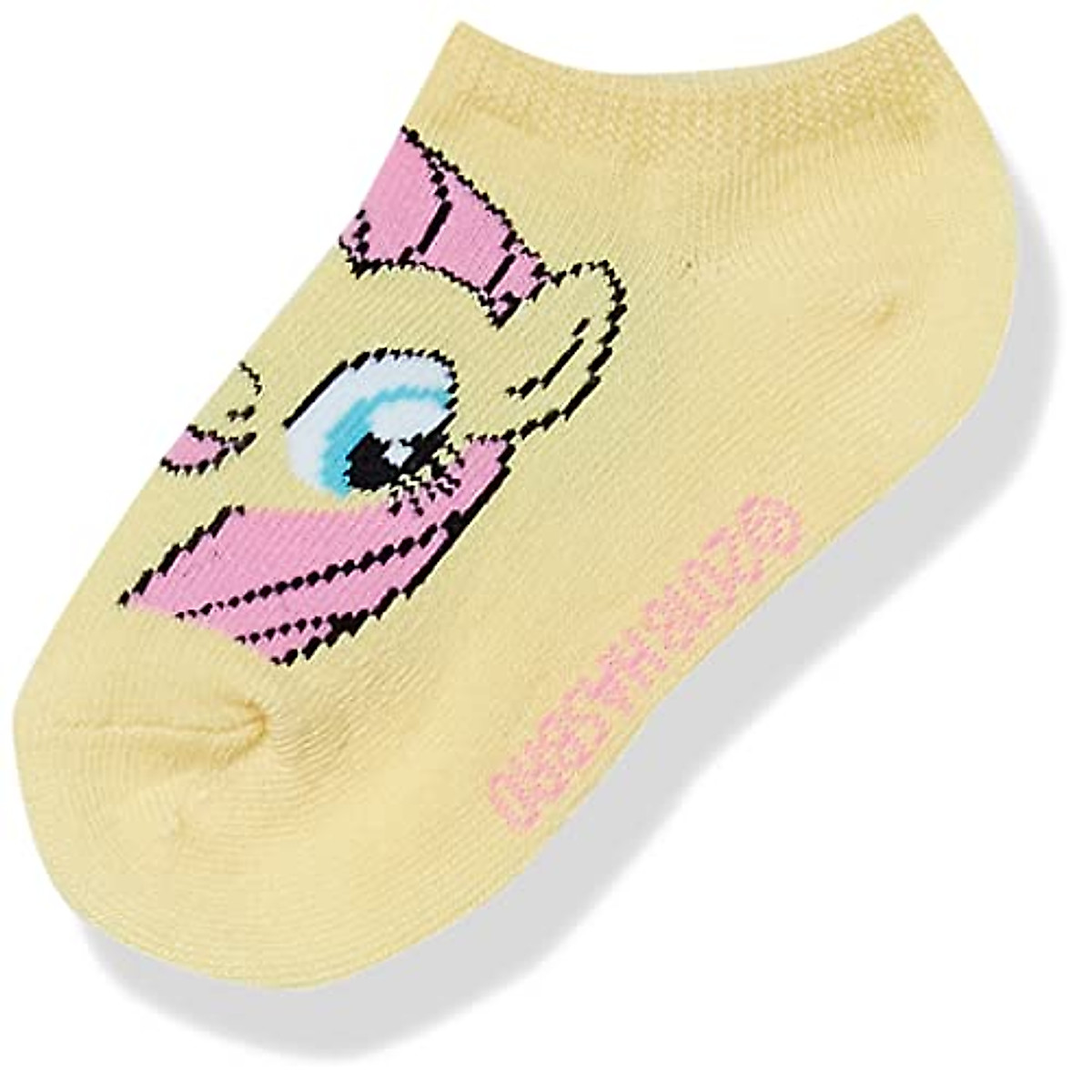 My Little Pony Girls' No Show, Multi, Shoe Size 4-7.5, Sock Size 5-6.5