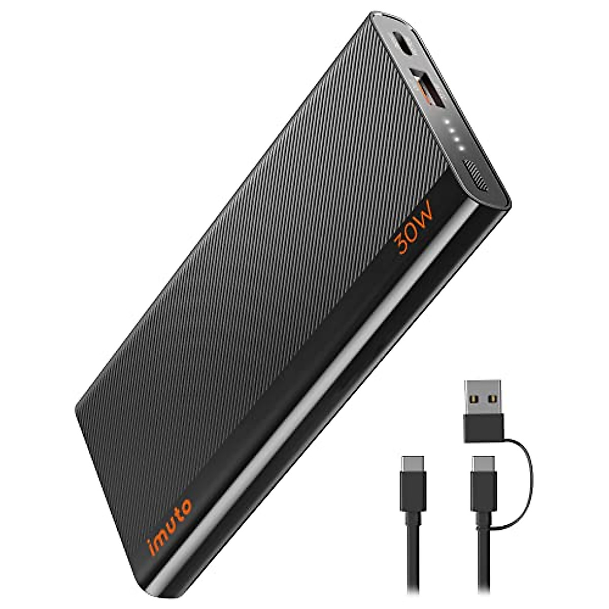 Slim Portable Charger for iPad Pro, Pixel iPad External Battery 30W for iPad Pro 12.9/11in/ iPad Mini 6/ iPad Air 5, Portable Charger Pixel 6A 7 Pro 5A 5G 4A XL