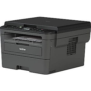 Brother HL-L2390DB Compact Monochrome Laser Wireless All-in-One Printer for Business Office - Flatbed Print Copy Scan - 32 ppm, Duplex Two-Sided Print, 250-Sheet, CBMOUN USB Printer Cable
