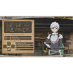 Is It Wrong To Try To Pick Up Girls in A Dungeon? Infinite Combate (Nintendo Switch)