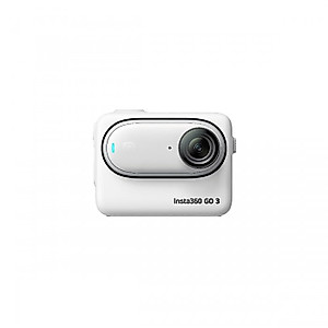 Insta360 GO 3 (128GB) – Small & Lightweight Action Camera, Portable and Versatile, Hands-Free POV, Mount Anywhere, Stabilization, Multifunctional Action Pod, Waterproof, for Travel, Sports, Vlog
