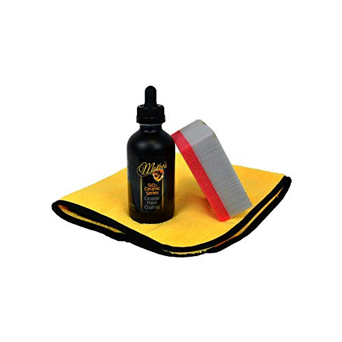 McKee's 37 MKCS-100 Coating | 9H, Wipe Off Ceramic Paint Protection for Extreme Gloss, 4 oz.