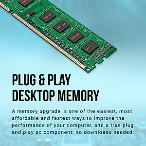 PNY Performance 8GB DDR3 1600MHz (PC3-12800) CL11 1.5V Desktop Memory - MD8GSD31600NHS