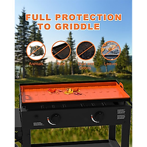 Silicone-Griddle-Mat-Blackstone-Accessories - Cover for Blackstone 28 Inch Griddle Heavy Duty Food Grade Silicone Mat, Protect Griddle from Rodents, Insects, Debris, and Rust