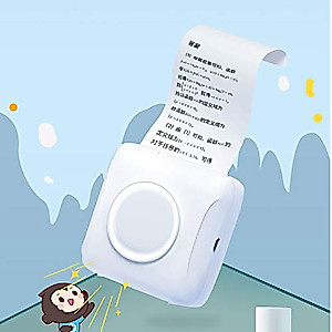 1 Pc Handheld Photo Instant Printer Mini Pocket WirelessThermal Printers USB Rechargeable