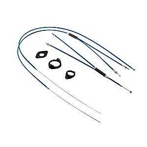 WEERAS Brake Cable and Housing, BMX Bike Bicycle Gyro Brake Cables Front and Rear (Upper and Lower) Spinner Rotor