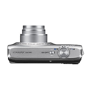 Nikon COOLPIX S6300 16 MP Digital Camera with 10x Zoom NIKKOR Glass Lens and Full HD 1080p Video (Silver)