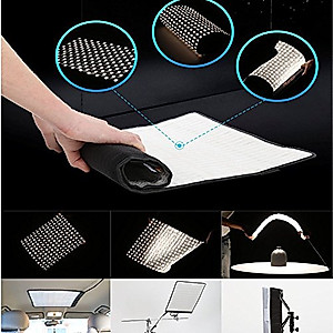 Falcon Eyes Bi-Color RX-18TD Kit Bi-Color Flexible LED Photo Light + RX-18OB Extended Softbox + RX-18SBHC Honeycomb Grid Softbox