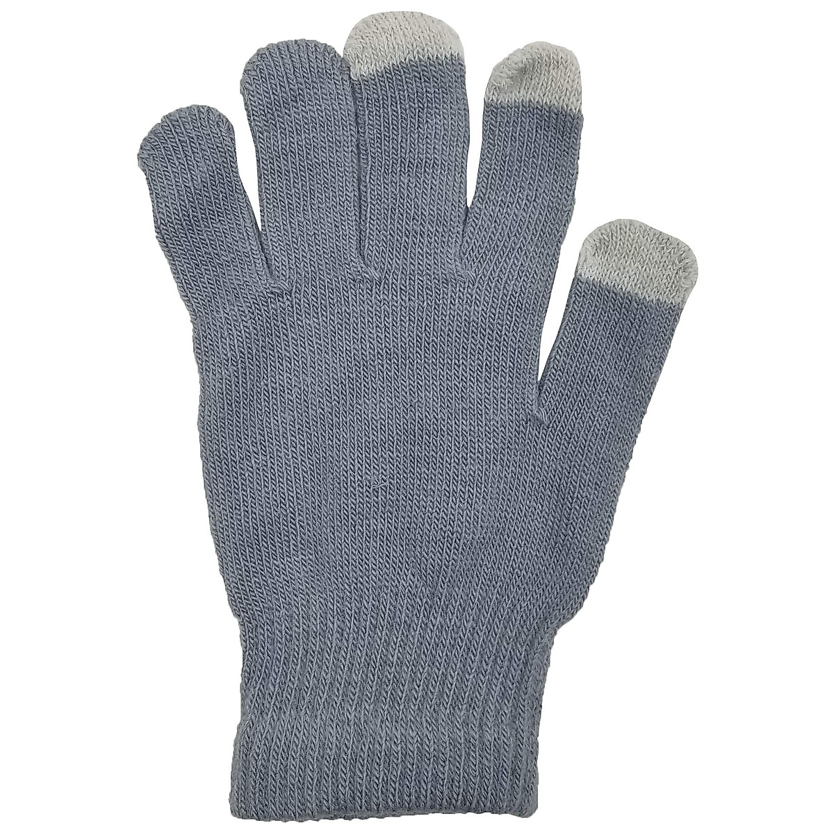 Winter Magic Gloves, 12 Pairs Stretchy Warm Knit Bulk Pack Mens Womens
