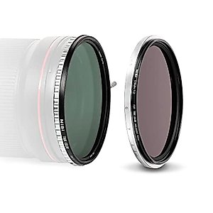 NiSi 82mm Swift True Color VND Kit 1-9 Stops | 1-5 Stops VND Filter with 4-Stop ND | Photography and Videography
