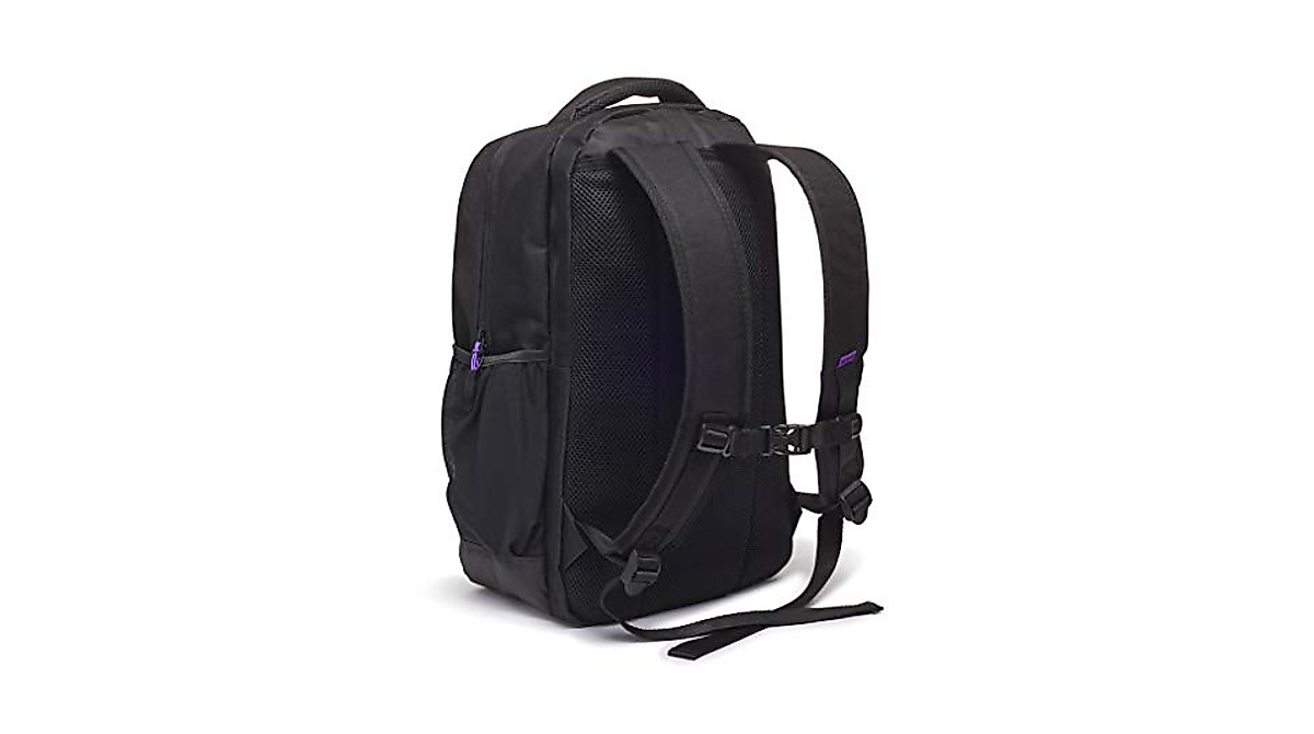 Twitch Everywhere Backpack - Stylish Black Canvas for Daily Use