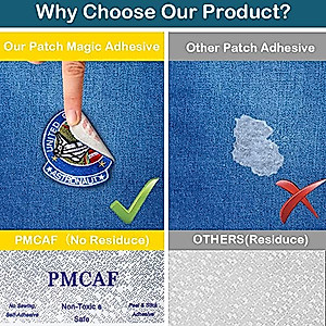 Double-Sided Patch Adhesive, Boy Scout Patch Adhesive Cut to Fit Freestyle Patch Adhesive Kit (2 Pack)