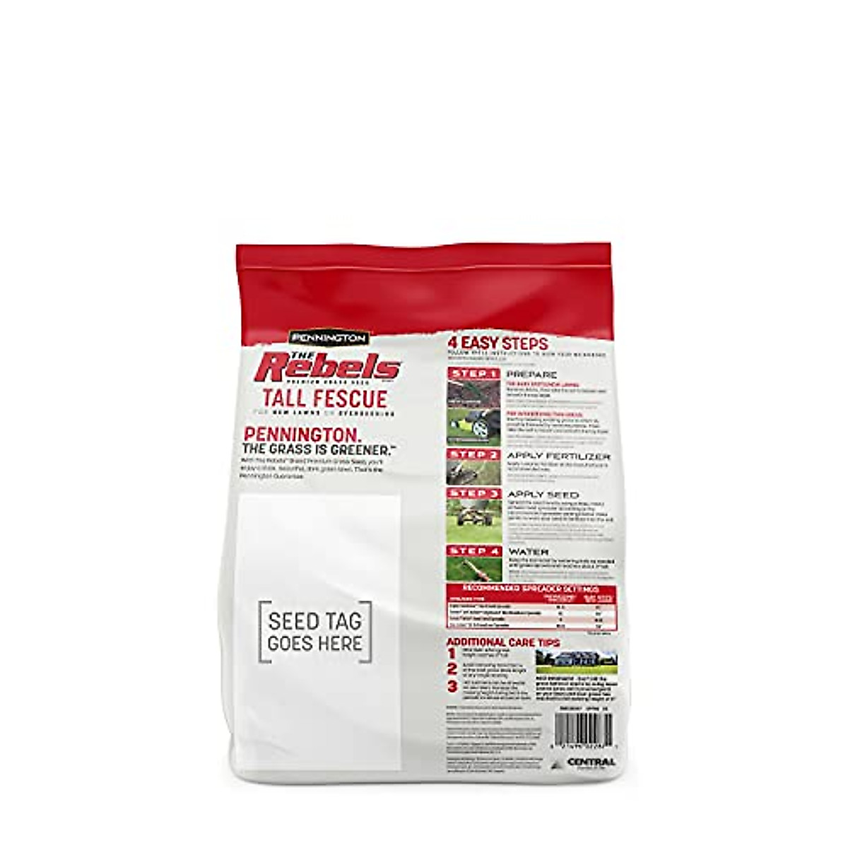Pennington The Rebels Tall Fescue Grass Seed Blend, 3 Pounds