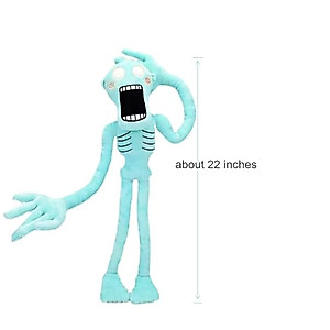 YZYNEW Siren Head Toy Siren Head Plush Toy Shy Man Stuffed Animals for Boys and Girls Holiday Party Perfect for Christmas Halloween (Blue)