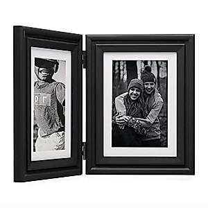 WISADD Bundled with Vertical 5X7 Double Picture Frames