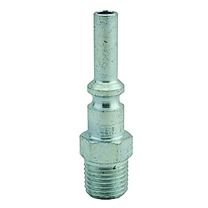 Milton 791 1/4" MNPT L Style Plug - Box of 10,Silver