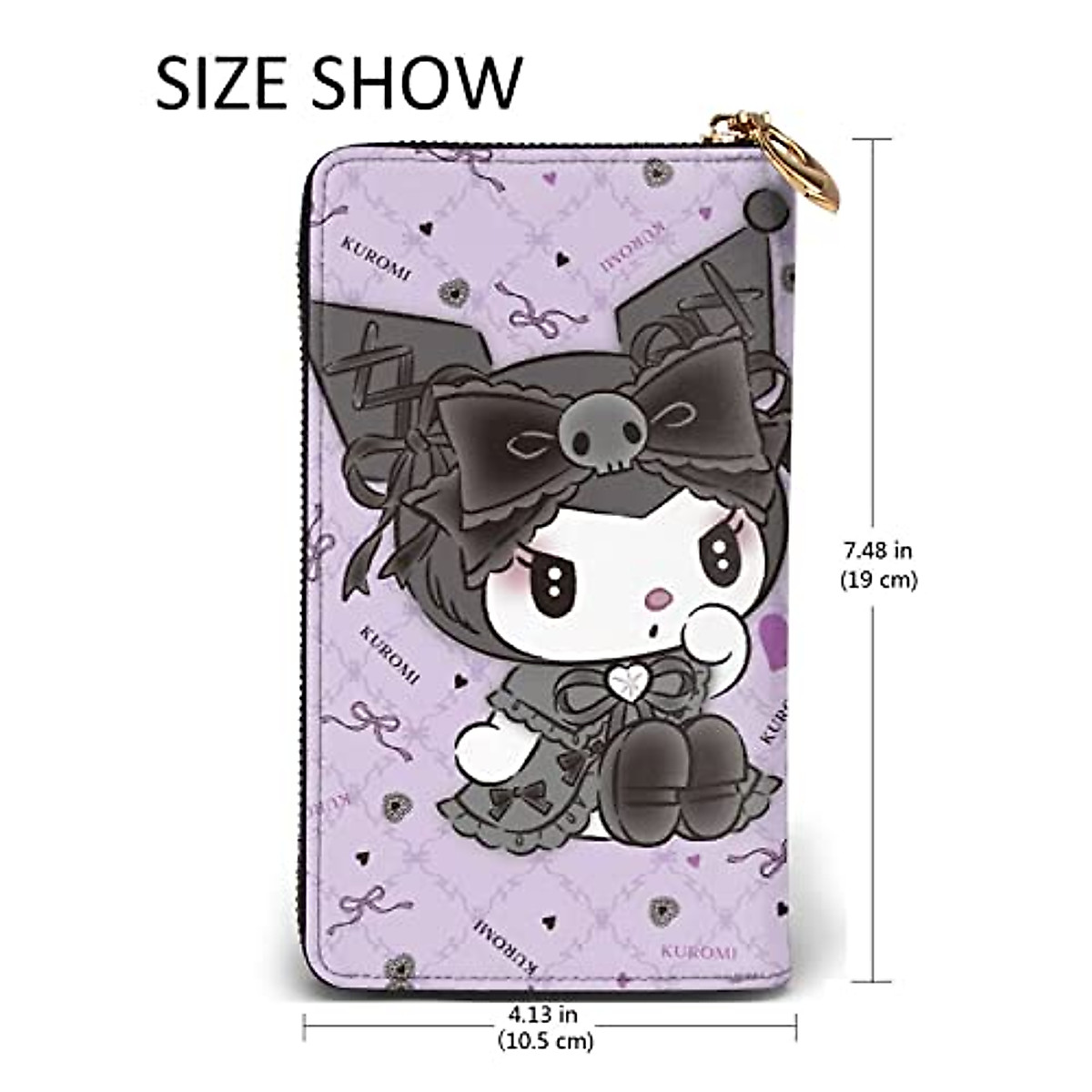 JunnLend Men'S Credit Card Wallet Long Wallet Leather Zipper Wallet, Women'S Multifunctional Wallet, One Size