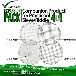 Practicool 4 x Garden Sieve Mesh Expansion Pack