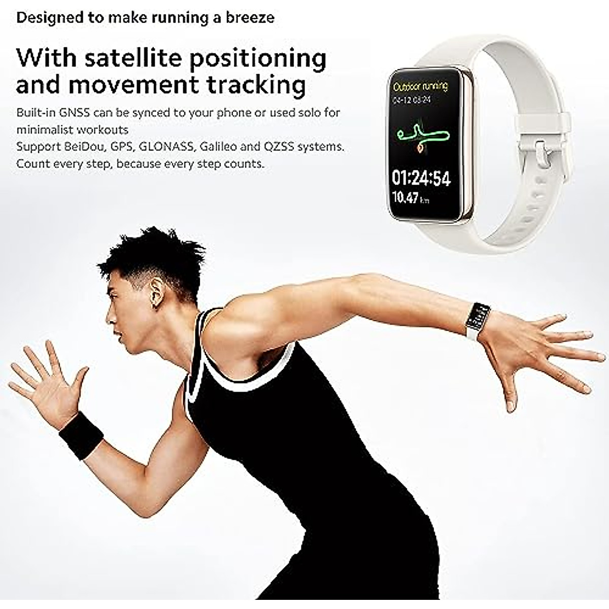 Xiaomi Band 7 Pro Smartwatch with GPS, Health & Fitness Activity Tracker, 1.64 inch AMOLED Touch Display