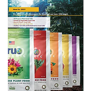 True Organic Citrus & Avocado Food Granular Fertilizer 12 lbs - CDFA, OMRI Listed for Organic Gardening NPK 4-5-4