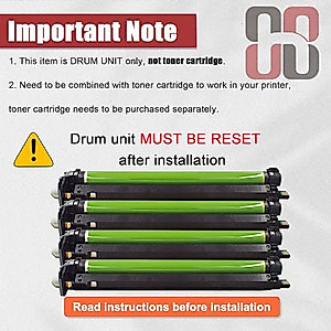 Replacement 013R00681 Imaging Unit Compatible for Xerox 013R00681 C8130 Drum Unit Work for Xerox AltaLink B8145 B8155 B8170 C8130 C8135 C8145 C8155 C8170 Printers 1 Yellow Pack