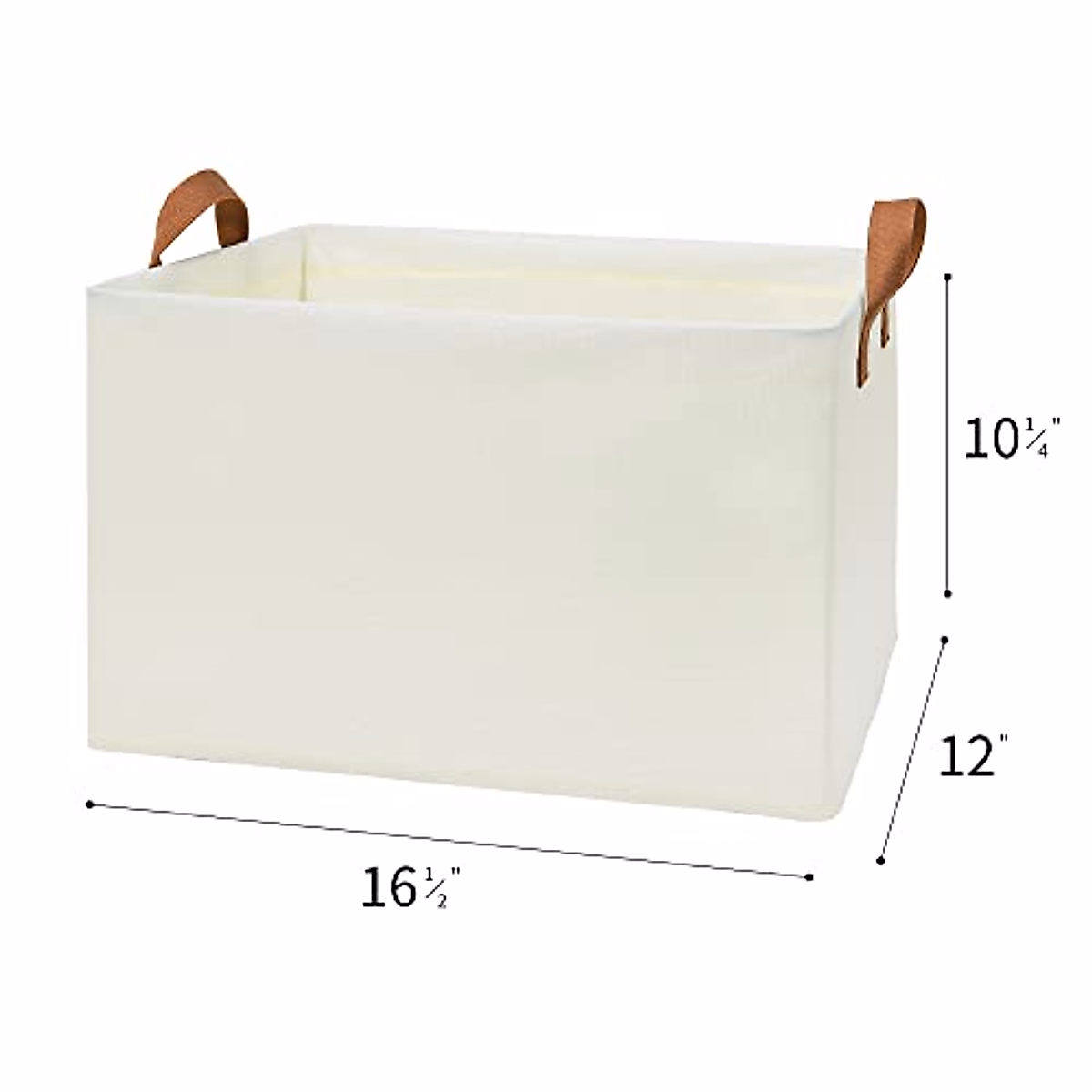 GRANNY SAYS Bundle of 2-Pack Hanging Shelves for Closet & 2-Pack Lidless Storage Bins with Metal Frame