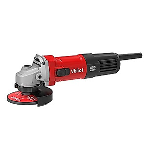 VBLIOT 850w Angle Grinder 5 Inch Power Grinder Tool 7 Amp Power Grinder 360° Rotational Guard 12000rpm Power Angle Grinders for Cutting and Grinding Metal Stone Wood grinder tool